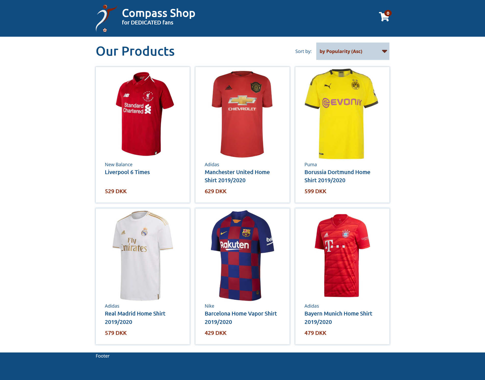 Al Chemist's Portfolio | Compass Store (JavaScript)